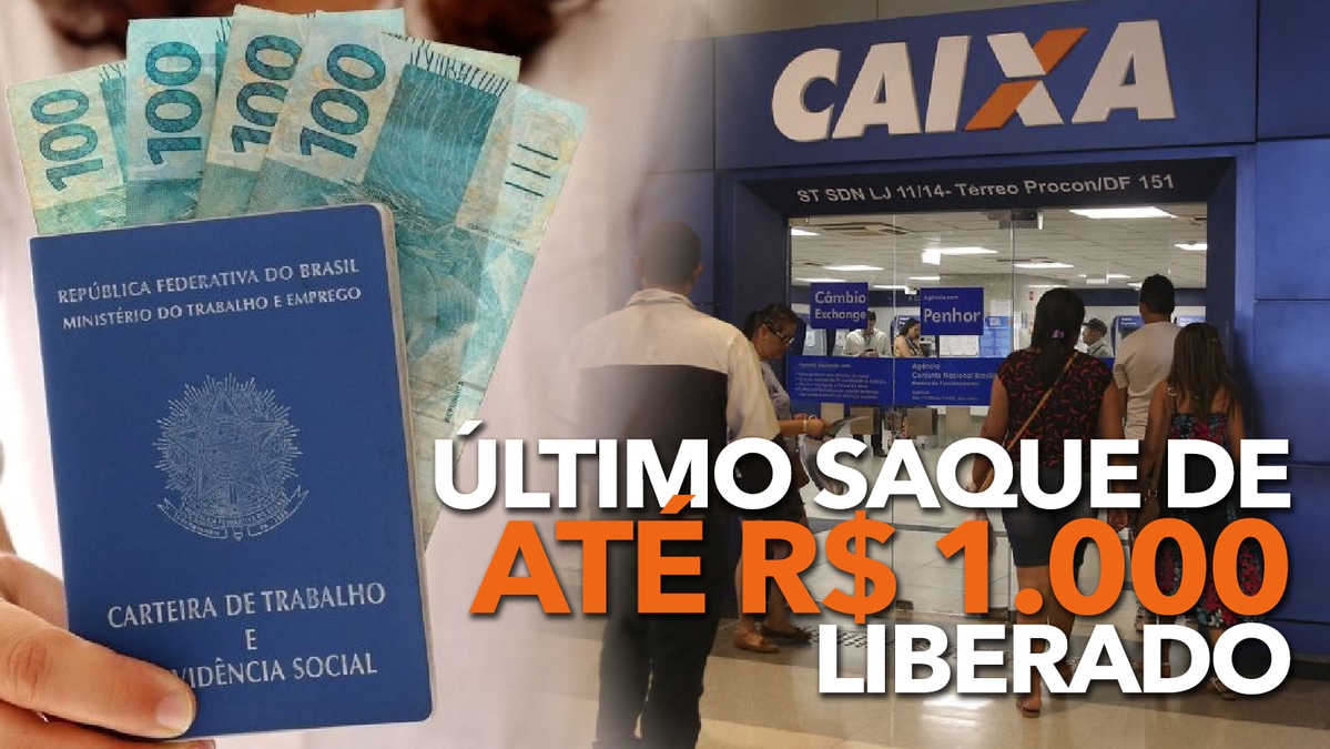 Último saque de até R$ 1.000 liberado pela CAIXA: Passo a passo para ... Último saque de até R$ 1.000 liberado pela CAIXA: Passo a passo para ...