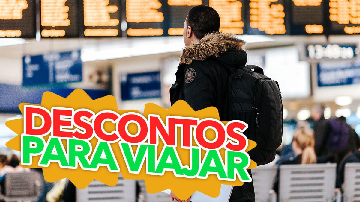 Saiba como obter DESCONTOS para viajar: passagem pode sair de GRAÇA Saiba como obter DESCONTOS para viajar: passagem pode sair de GRAÇA