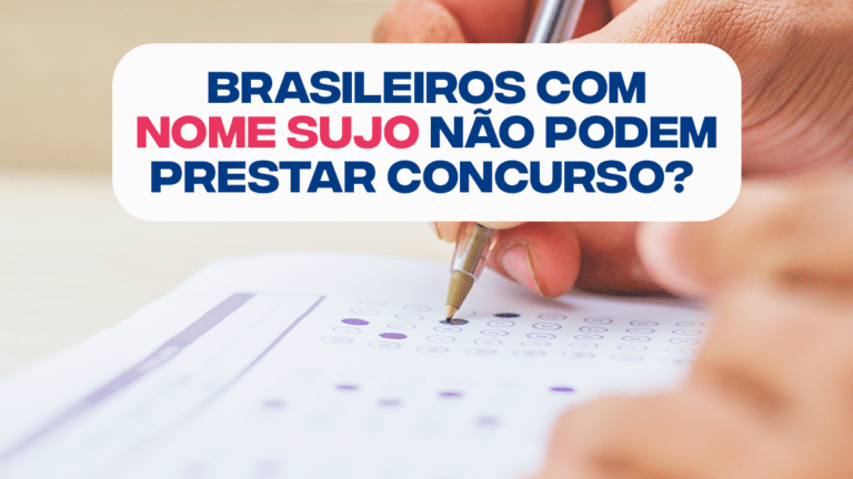 Brasileiros com o NOME SUJO não podem mais participar de CONCURSOS ... Brasileiros com o NOME SUJO não podem mais participar de CONCURSOS ...